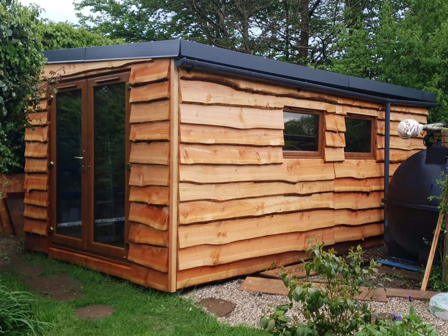 Waney Edge Cladding | Linwood Timber | Buy from Linwood Sawmill Dorset