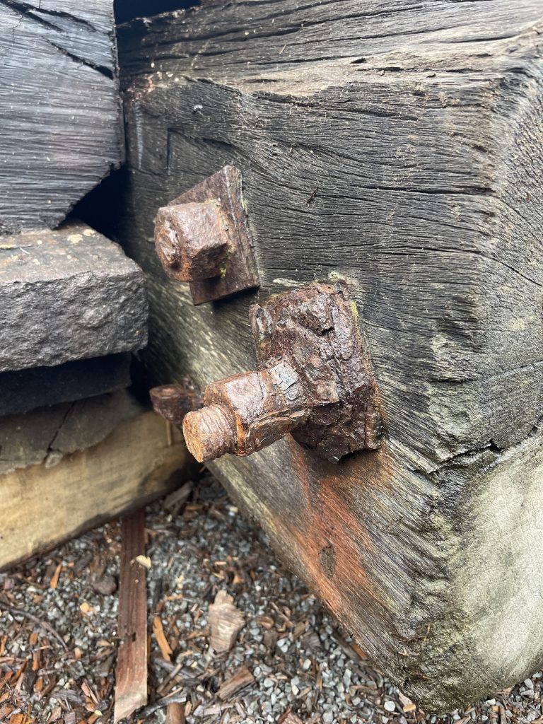 Reclaimed Greenheart Beams | Linwood Timber | Buy from Linwood Sawmill ...