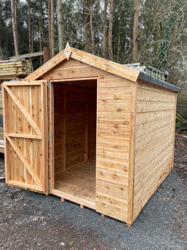 Premium 8x6 Cedar Shed | Linwood Timber | Buy from Linwood Sawmill Dorset