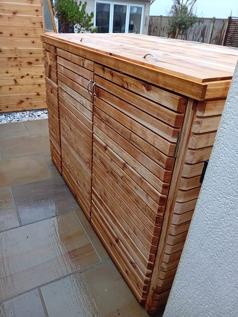 Bin/Recycling Store - Bespoke Sizes | Linwood Timber | Buy from Linwood ...